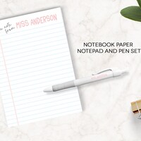 Personalized Notepads (You'll Love) - Etsy