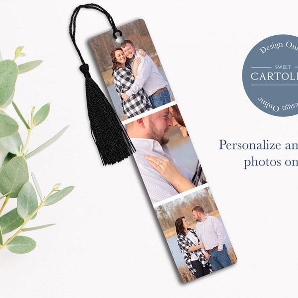 Photo Bookmark - Etsy