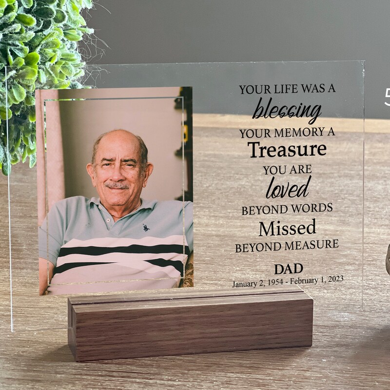 Personalized Memorial Gifts for Loss of Loved One - 60+ Gift Ideas for 2025