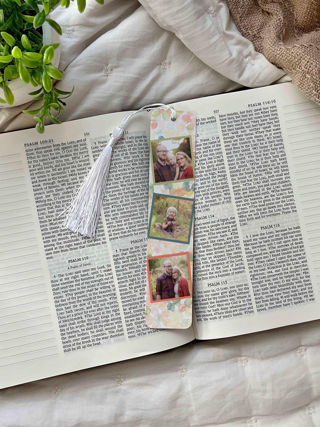 Personalized Photo Bookmark, Customized Picture Bookmark, Custom Name ...