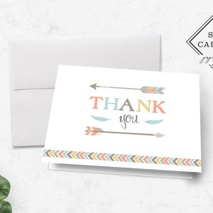 Tribal Thank You Cards | New Adventure Notecards | Tribal Stationery ...