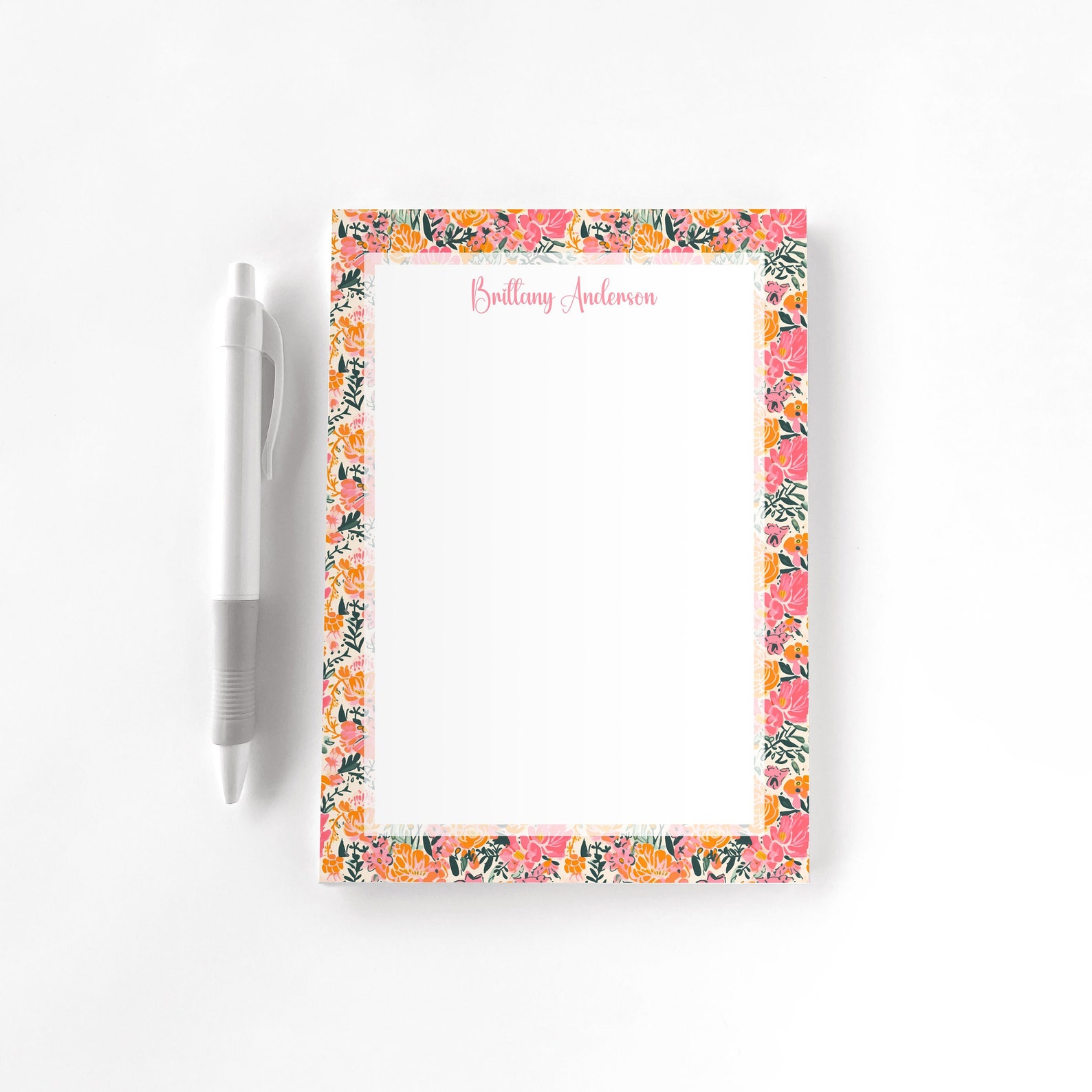 Personalized Notepad, Custom Notepad, Personalized Stationery, Writing ...