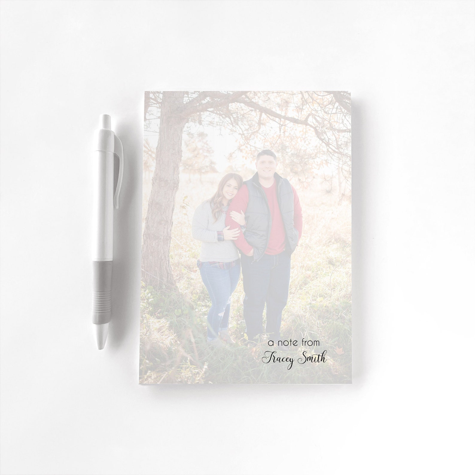 Personalized Photo Notepad, Custom Notepad, Personalized Stationery ...