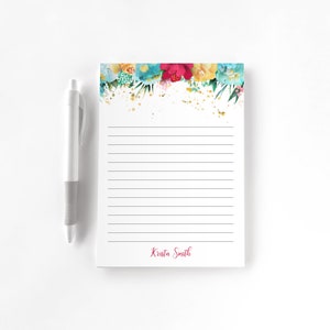 Personalized Notepad, Custom Notepad, Personalized Stationery, Writing ...