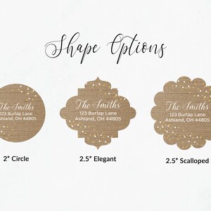 Return Address Labels | Address Sticker | Holiday Envelope Seal ...