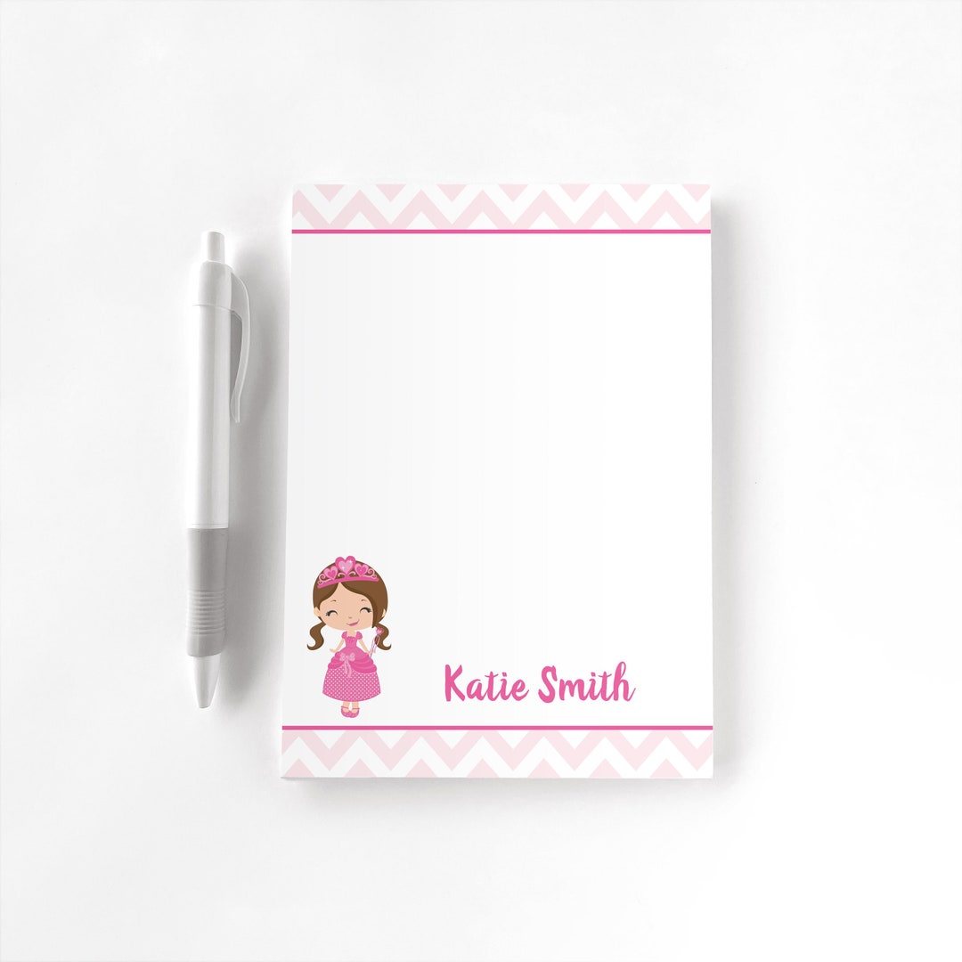 Personalized Notepad, Kids Notepad, Personalized Stationery, Writing ...
