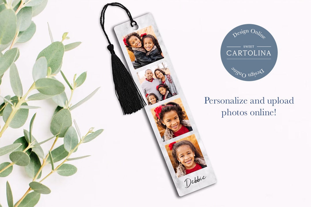Personalized Bookmark, Custom Bookmark, Photo Bookmark, Personalized ...