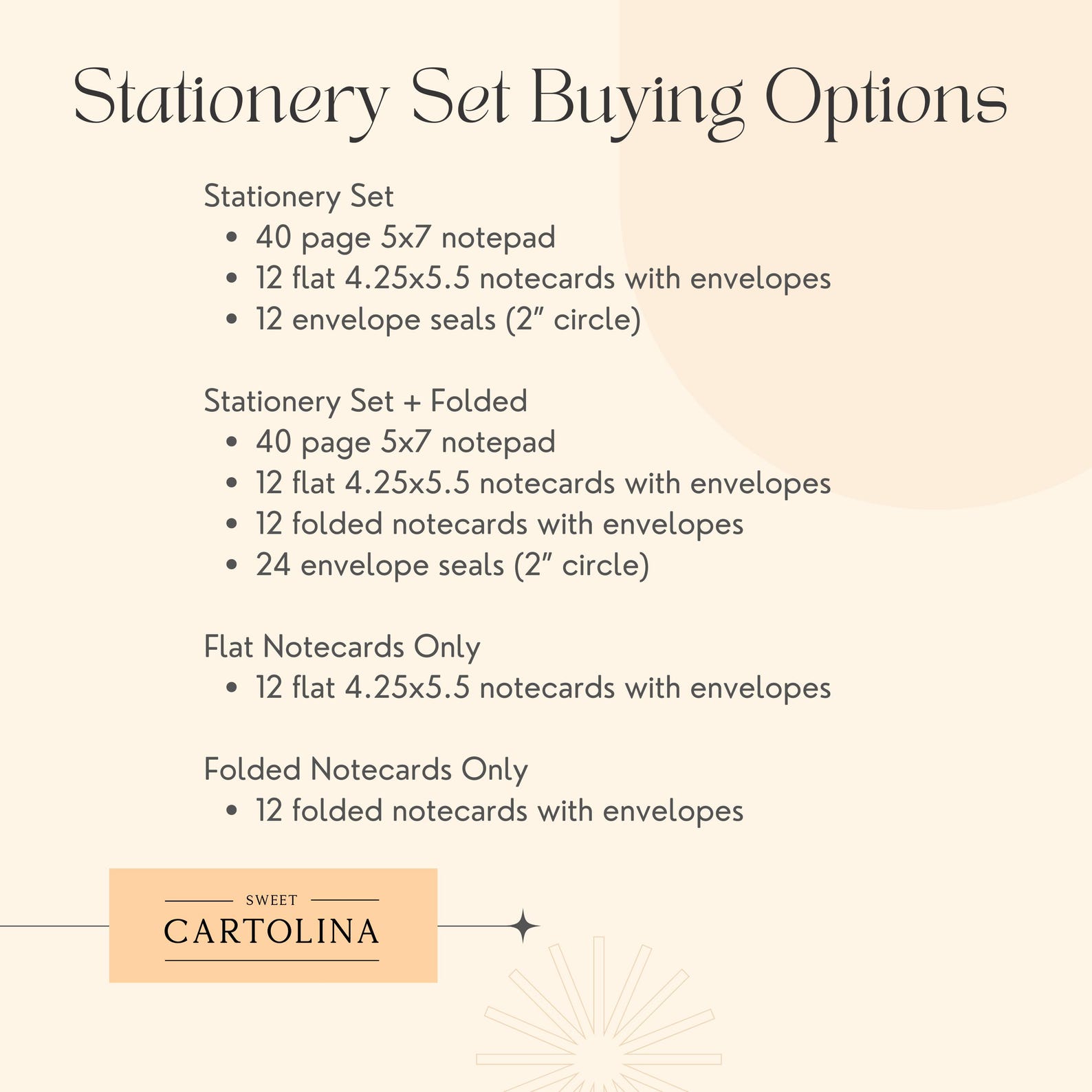 Personalized Stationery Set | Flat Notecard Set | Personalized Notepad ...