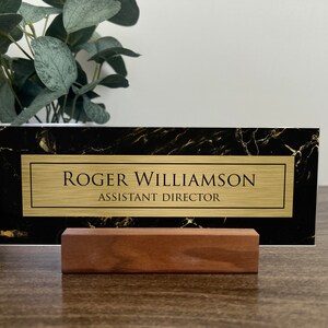 Personalized Gift, New Job Gift, Office Sign, Office Name Plate, Desk ...