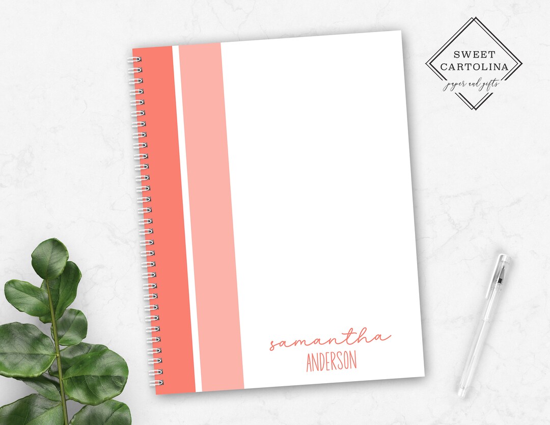 Personalized Spiral Notebook Personalized Journal Custom Journal Spiral ...