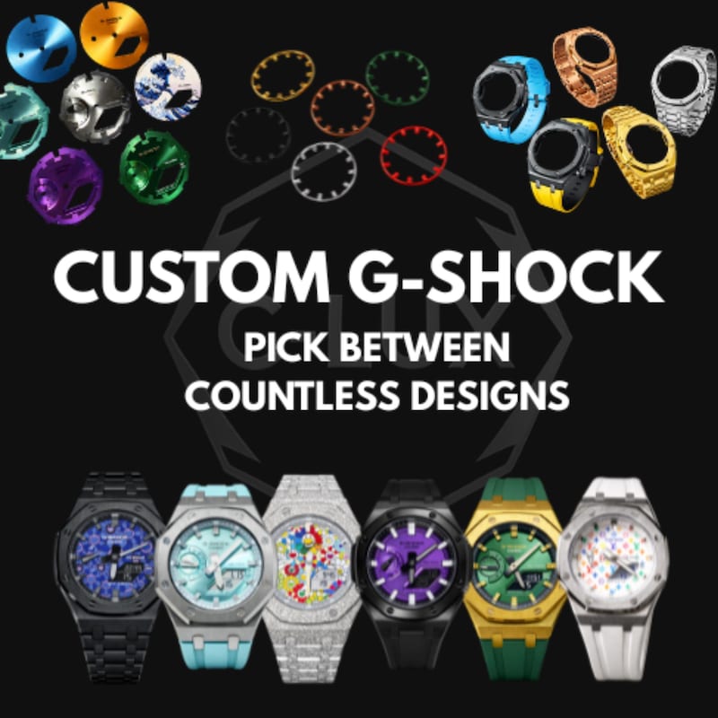 Custom Gshock - Etsy