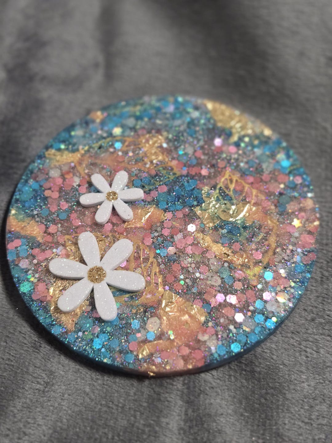 Resin Coaster Fairy Floss - Etsy