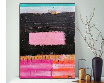 Large Bold Modern Art - Etsy