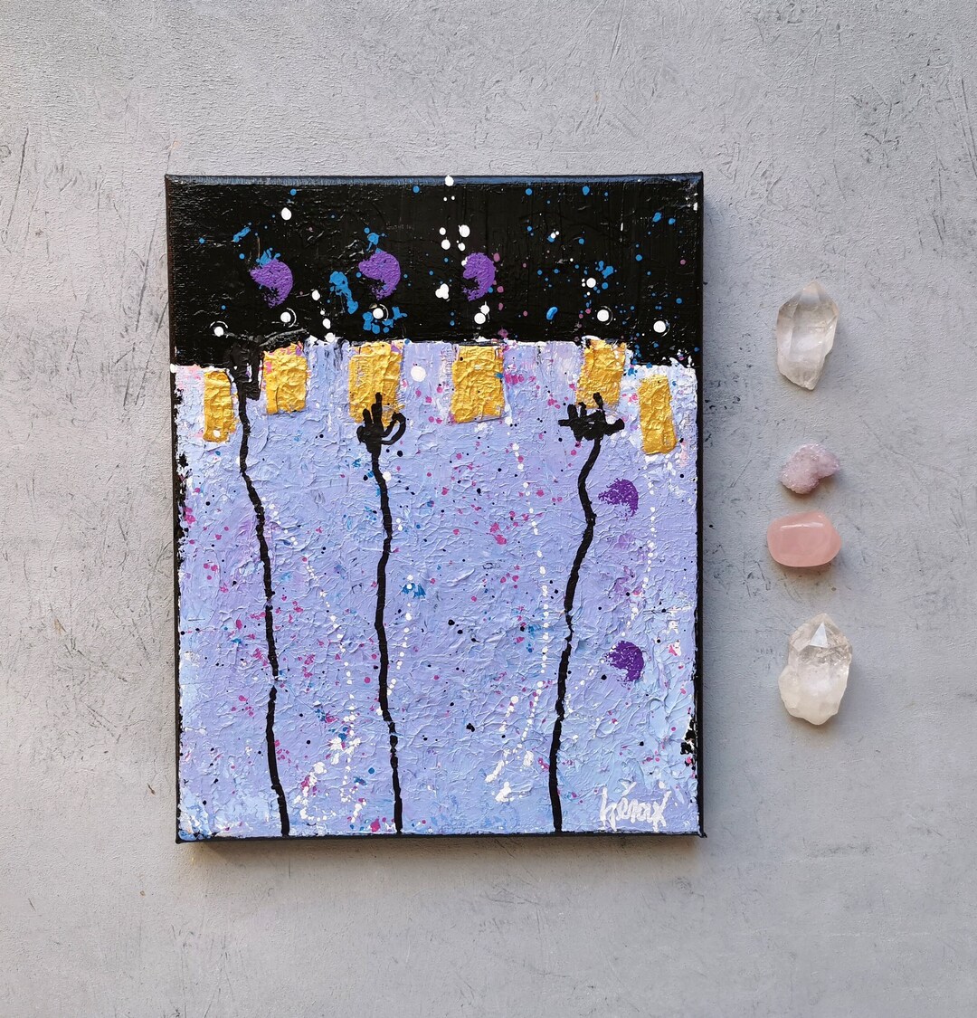 Small Abstract Art, Textured Painting, Original Art Painting, Small ...