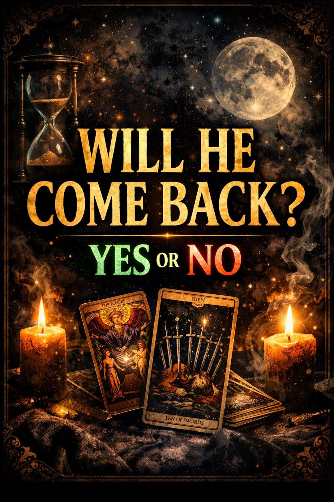 Will He Come Back Tarot