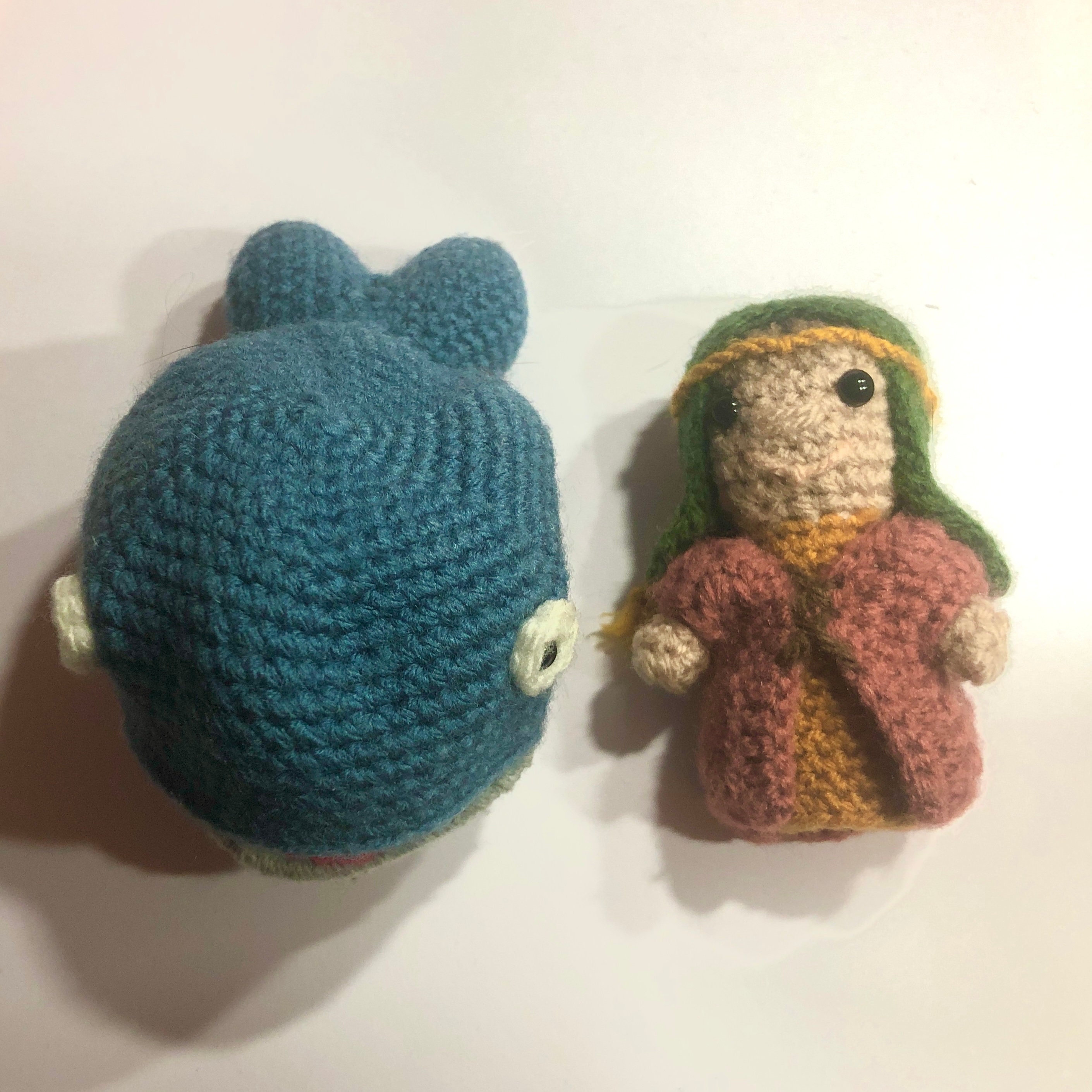 Jonah and the Whale Finger Puppet - US Crochet PDF Pattern, Pretend ...