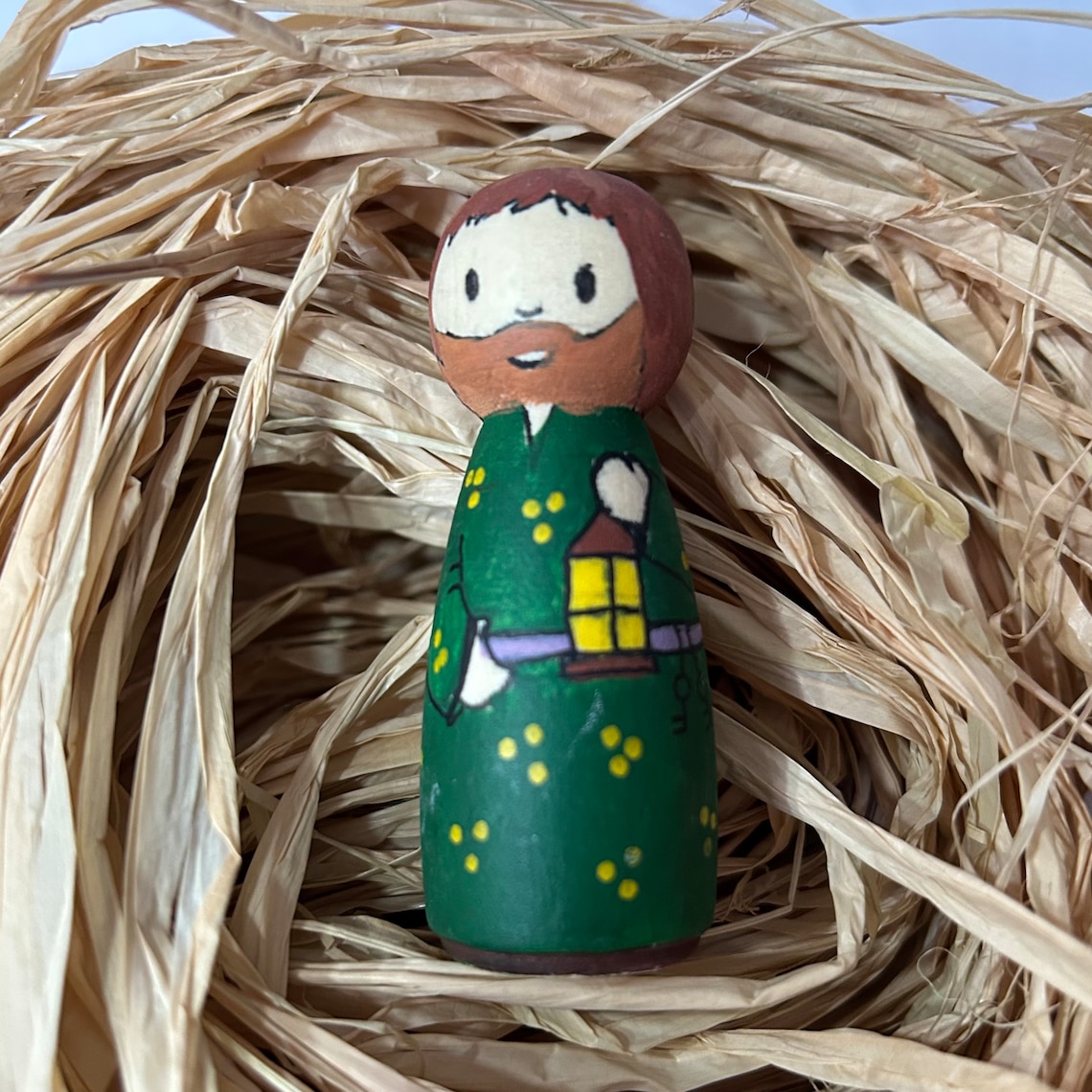 Innkeeper, Bible Story Peg Doll - Etsy