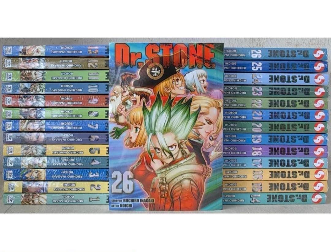 Dr. Stone (vol. 1-26) Manga Complete Set Full/loose English Comic Book ...