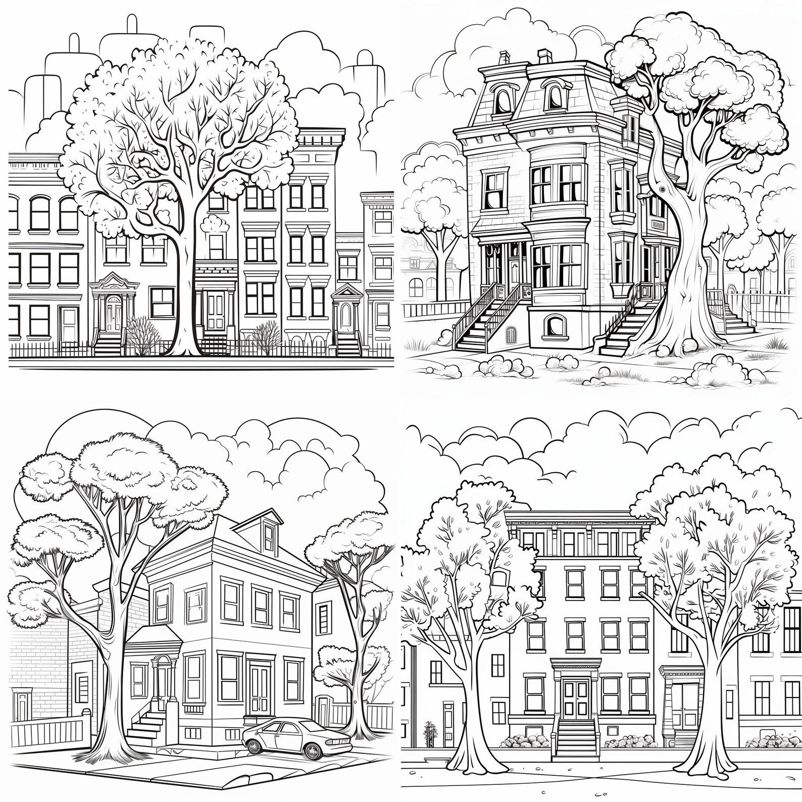 Coloring Page Prompt Guide 8 Prompts for Adult and Children's Coloring ...
