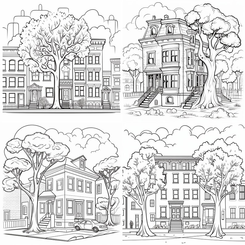 Coloring Page Prompt Guide 8 Prompts for Adult and Children's Coloring ...