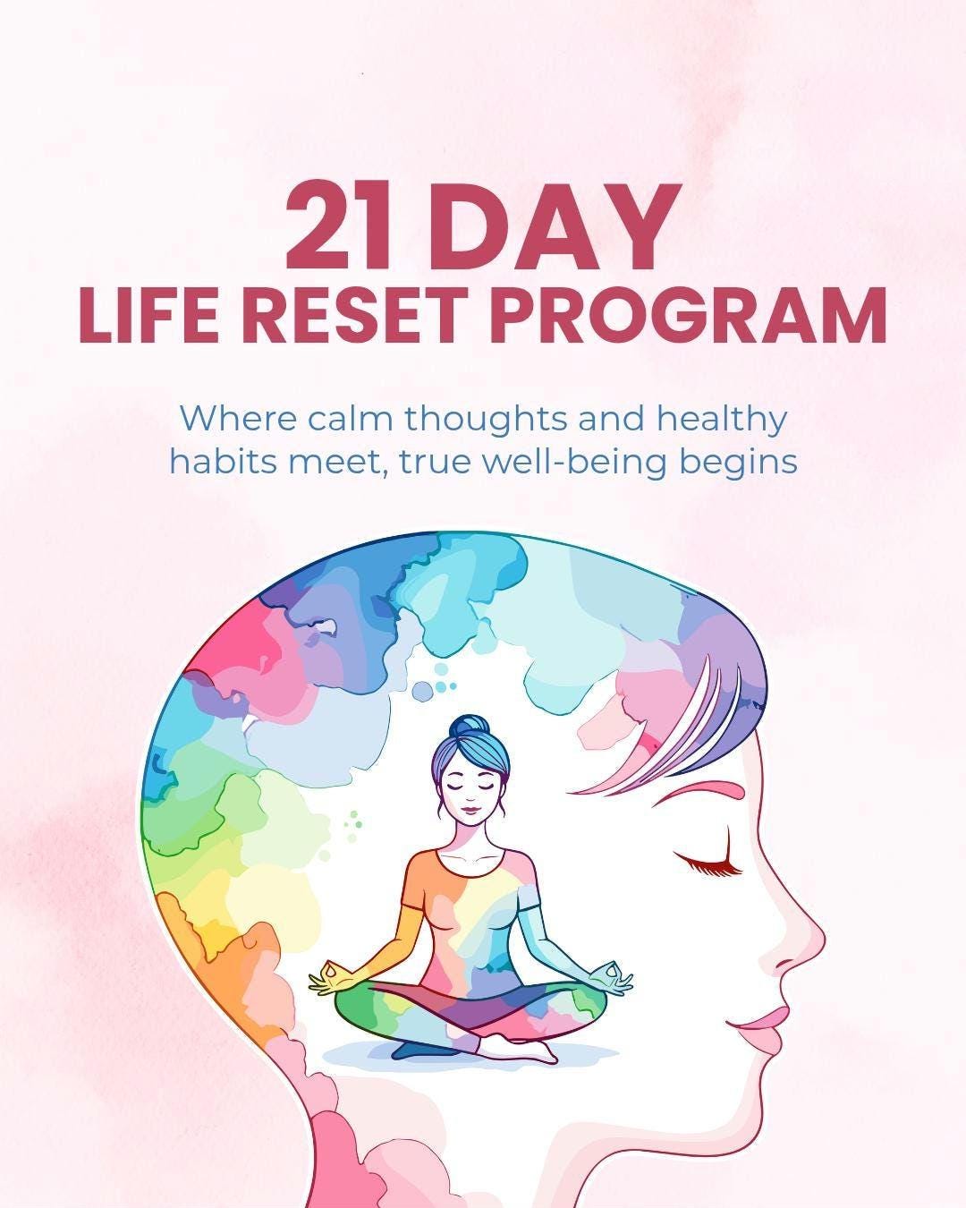 21 Day Life Reset Program to Live the Life You Have Always Wanted. - Etsy