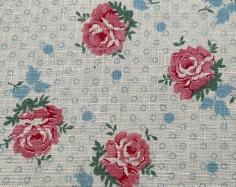 Vintage 50s Fabric | Etsy