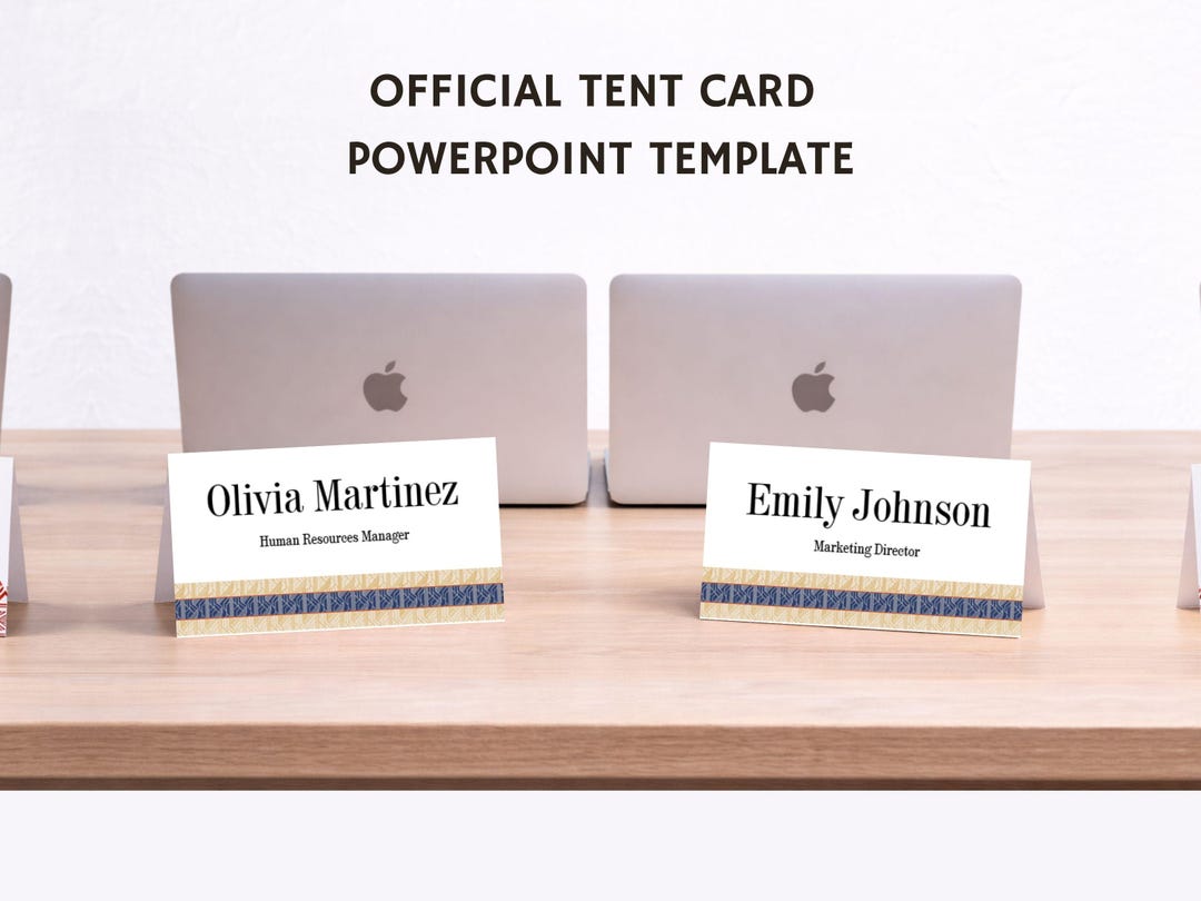 Editable Tent Card Template, Printable Table Name Card for Business ...