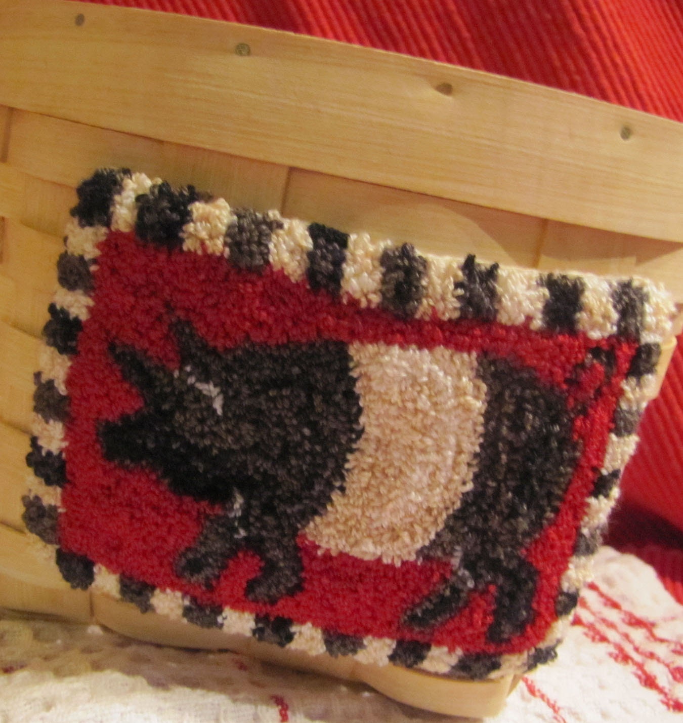 Primitive Punch Needle Pattern This Little Piggy - Etsy