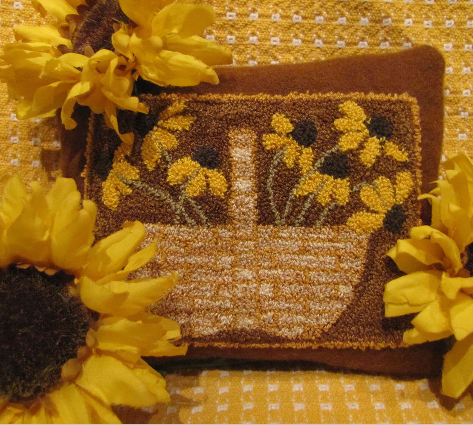 Black Eyed Susies Punchneedle Pattern - Etsy