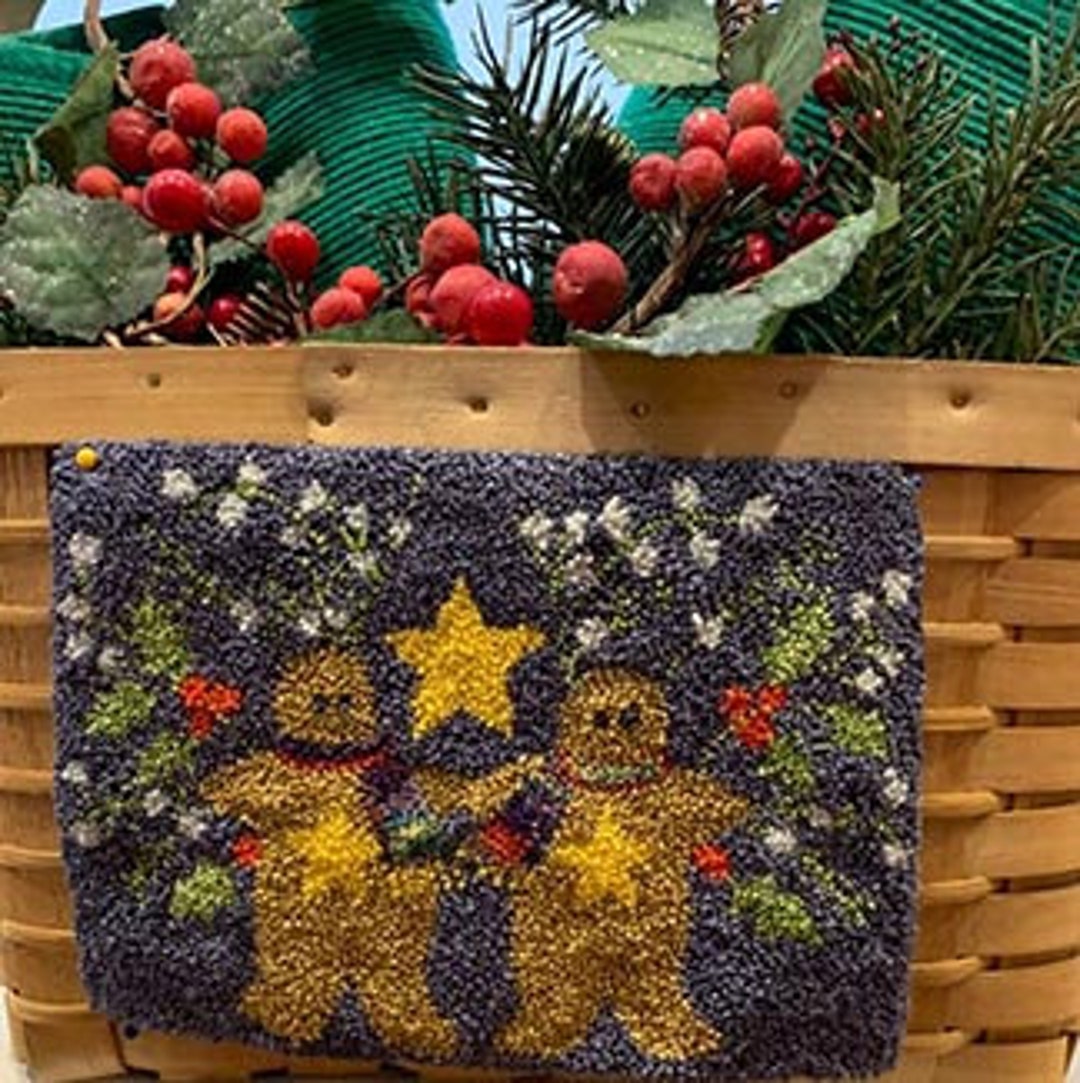 Gingerboy Buddies Punchneedle Pattern - Etsy