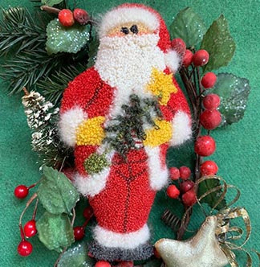 Feather Tree Santa Pattern - Etsy