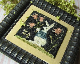 Primitive Punchneedle Pattern Quite Contrary - Etsy