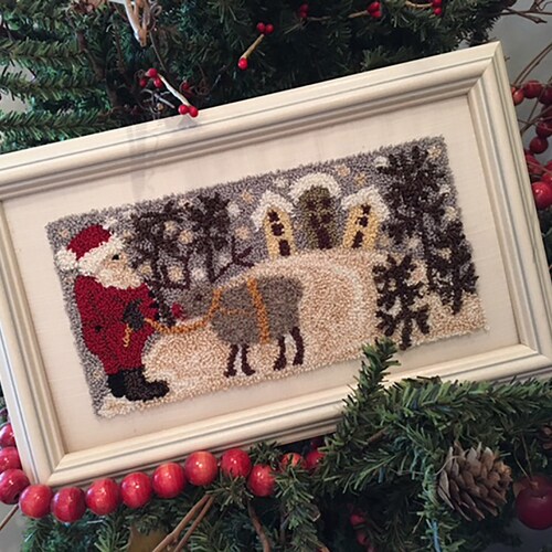 Primitive Punch Needle Munch Time Pattern - Etsy