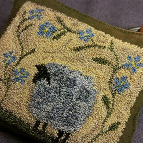 Primitive Punch Needle Munch Time Pattern - Etsy