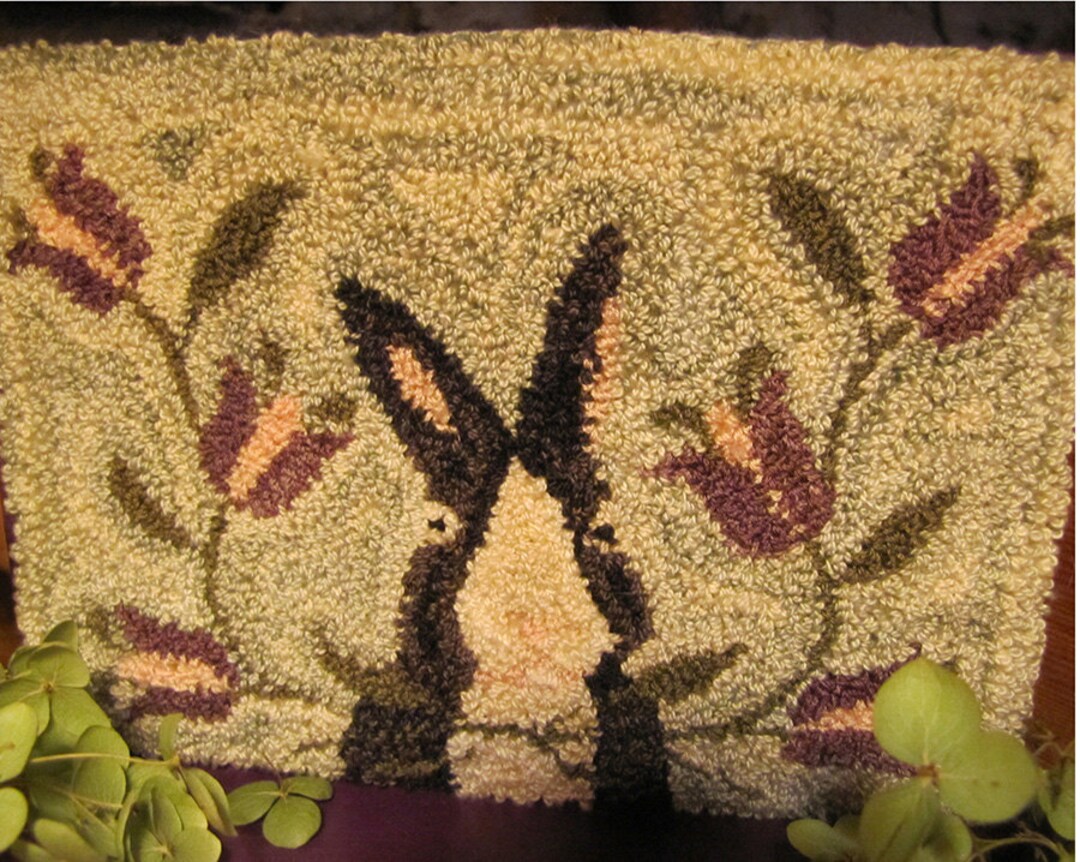 Primitive Punchneedle Double Dutch Pattern - Etsy