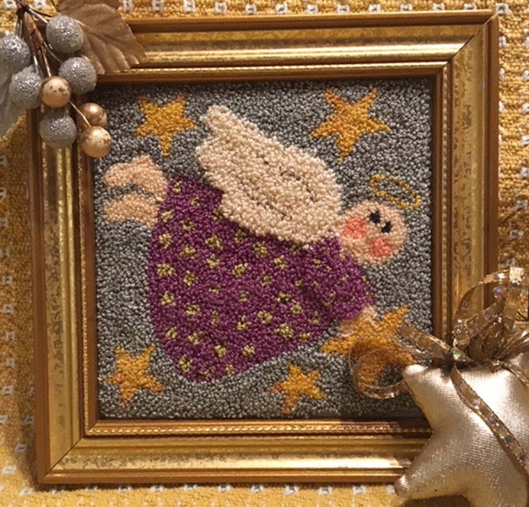 Wishing on A Star Punchneedle Pattern - Etsy