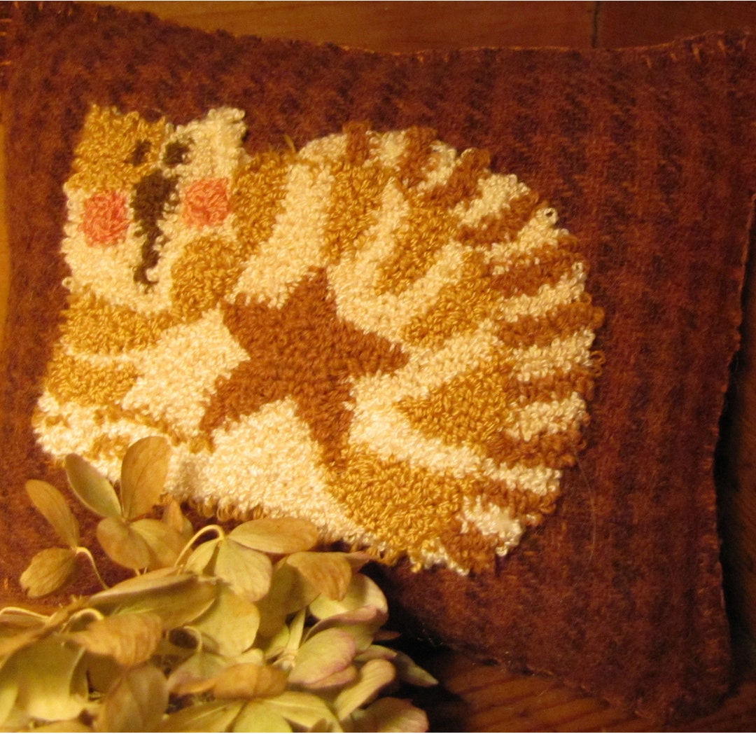 Marmalade Primitive Punchneedle Pattern - Etsy