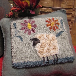 Primitive Punch Needle Baa Baa & Black Sheep Pattern - Etsy