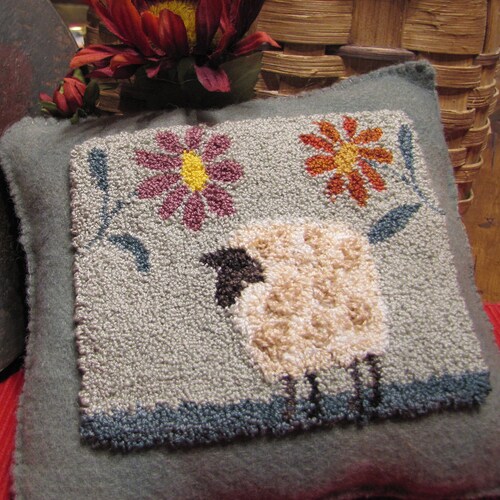 Primitive Punch Needle Pumpkin Time Pattern - Etsy