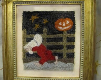Primitive Punchneedle Pattern Quite Contrary - Etsy