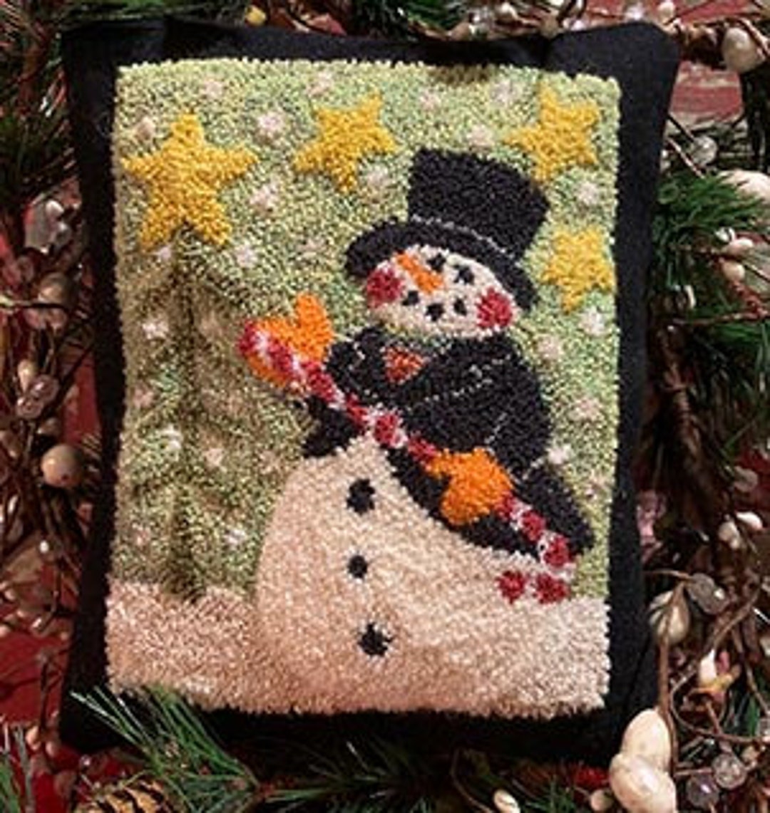 Puttin on My Top Hat Punchneedle Pattern - Etsy