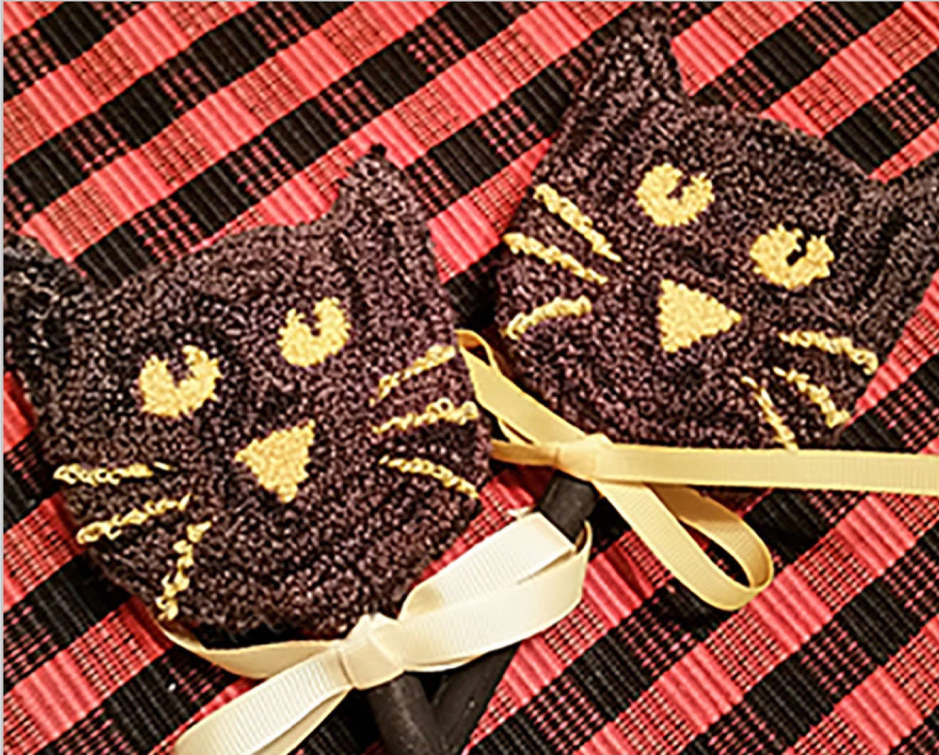 Dancing Cats Punchneedle Pattern - Etsy