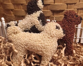 Primitive Punchneedle Pattern Quite Contrary | Etsy