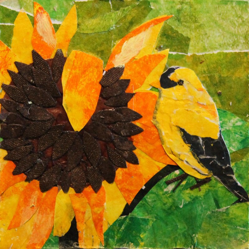 Sunflower Collage - Etsy