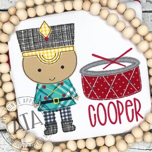 Nutcracker Applique Design Set - Clara, Sugar Plum Fairy, King Mouse, Toy Soilder, Drum, Ballet ...