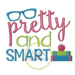 Pretty and Smart Embroidery Design 779 SATIN Stitch 3 Sizes Back to ...