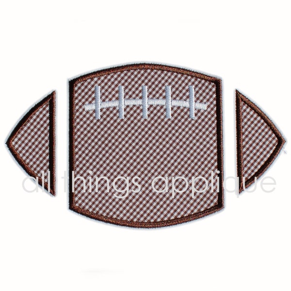 Football Applique - Etsy