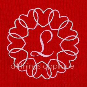 Linking Hearts Embroidery Design - Valentine Embroidery Design - Etsy