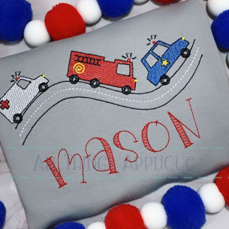 Police Embroidery - Etsy