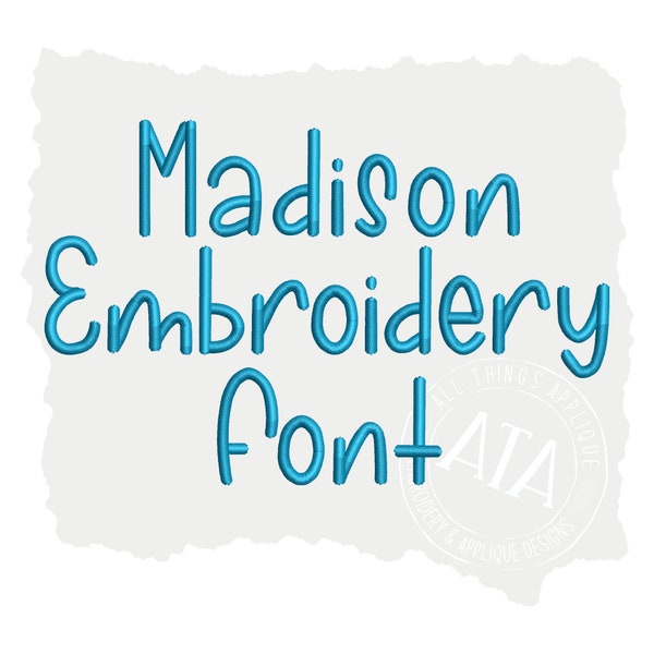 2 Inch Applique Font - Etsy